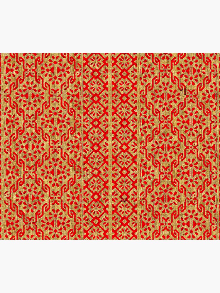 "Pattern Assamese " Sticker for Sale by DebajitArt | Redbubble