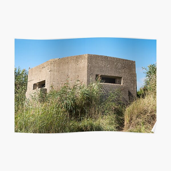 "Old Bunker" Poster for Sale by Simon1965 | Redbubble