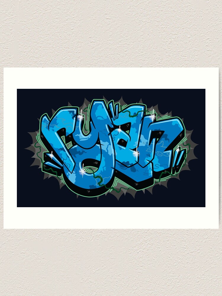 "Ryan Graffiti Name" Art Print by NameGraffiti | Redbubble