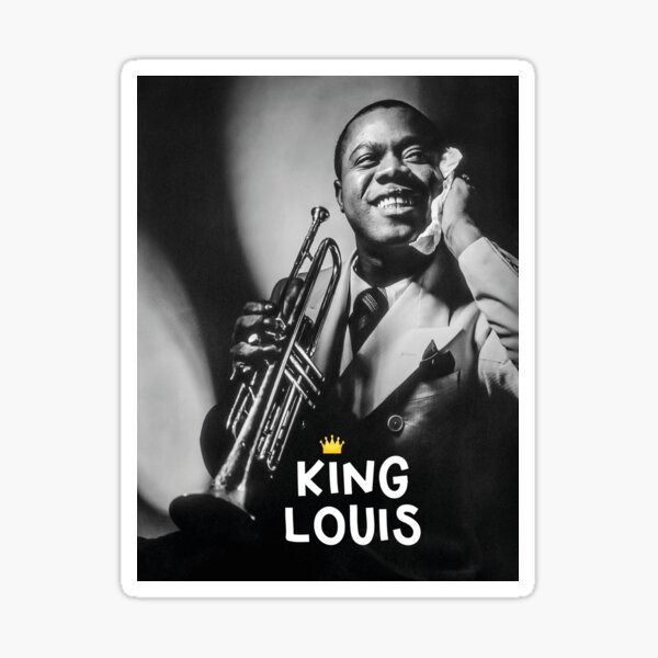 "King Louis" Sticker for Sale by Jools-57 | Redbubble