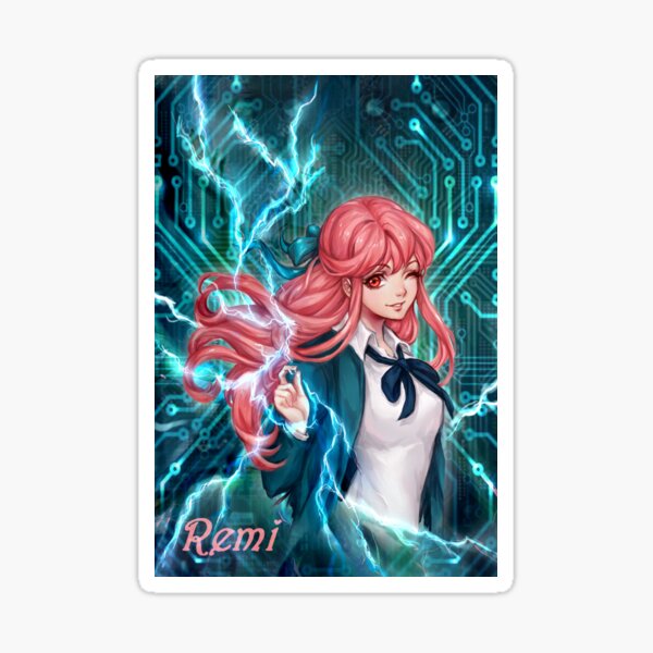 "Remi" Sticker for Sale by Aireenscolor | Redbubble