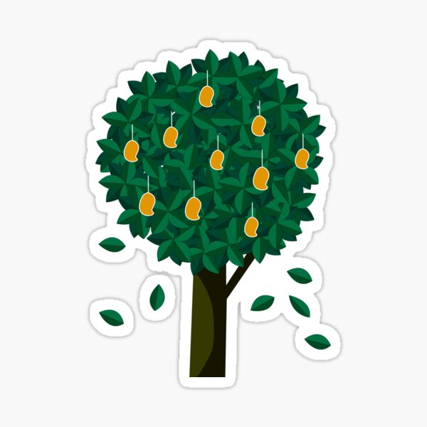 "mango" Sticker for Sale by one11two2 | Redbubble