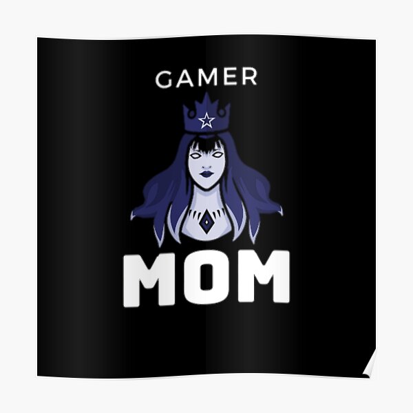 "Gamer Mom" Poster for Sale by Vivoh12 | Redbubble
