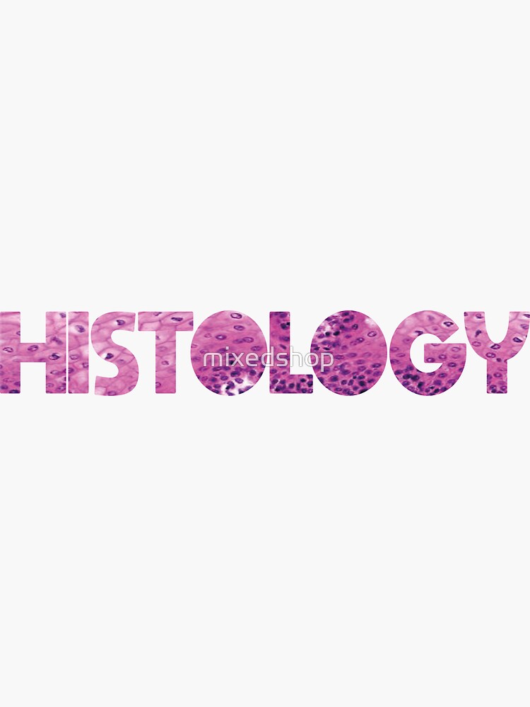 "histology" Sticker for Sale by mixedshop | Redbubble