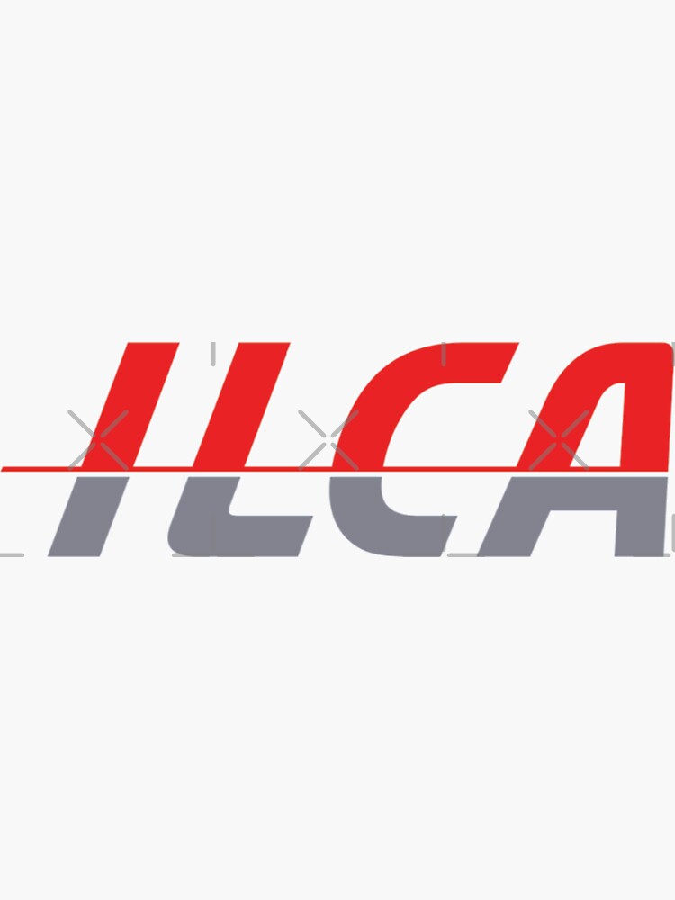 "ILCA Sign" Sticker for Sale by SailWolf | Redbubble