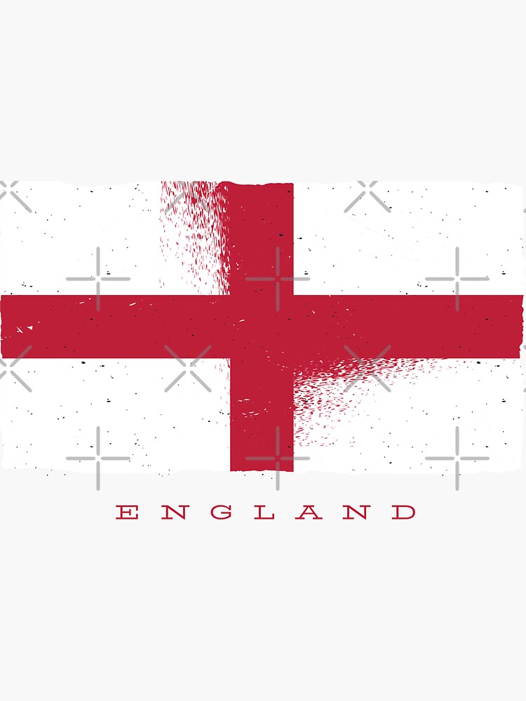 "English Flag" Sticker for Sale by starsdesigns | Redbubble