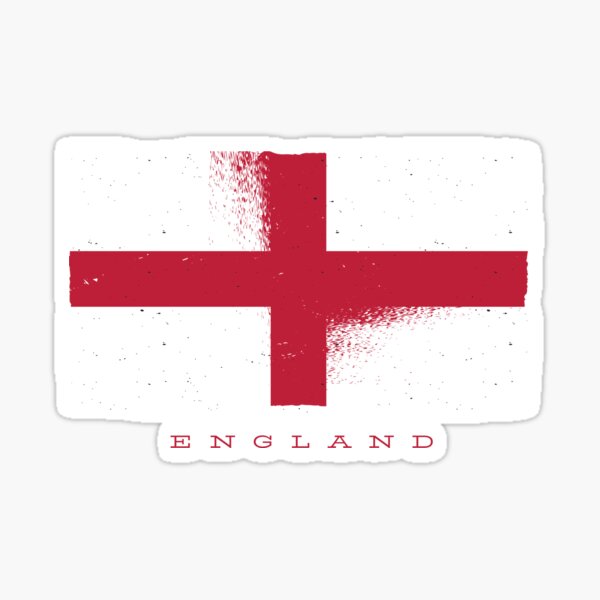 "English Flag" Sticker for Sale by starsdesigns | Redbubble