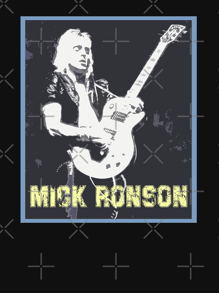 "mic ronson guitarist" T-shirt for Sale by plonco71 | Redbubble | mick ...
