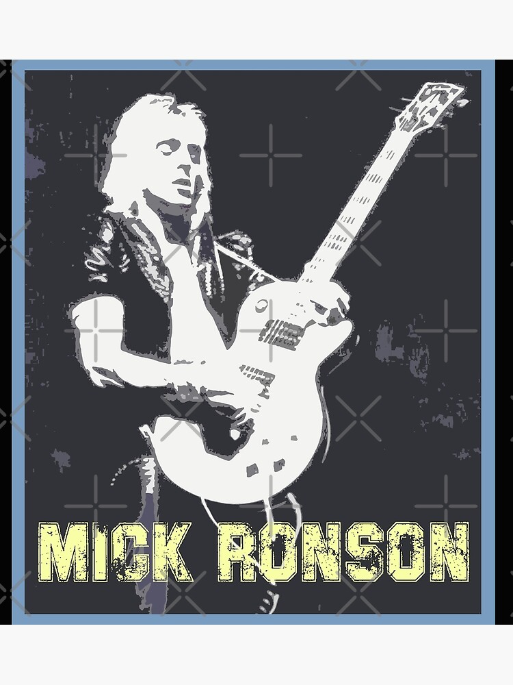 "mic ronson guitarist" Poster for Sale by plonco71 | Redbubble