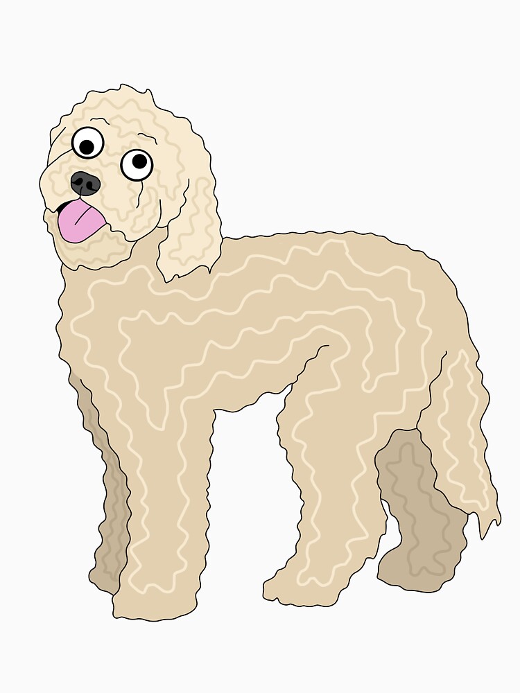 "Golden Labradoodle / Cockapoo" T-shirt for Sale by CPetDrawings ...