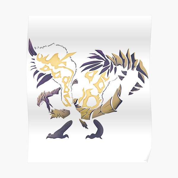 "Rathian (Monster Hunter)" Poster for Sale by Fantasyhaze | Redbubble
