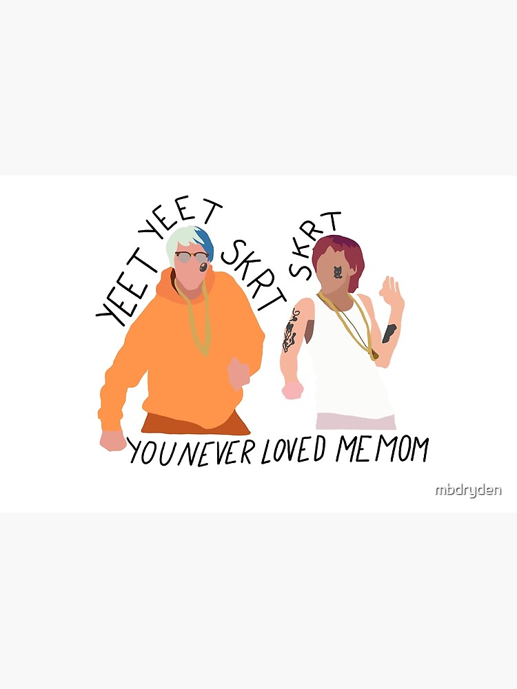 "Yeet Yeet Skrt Skrt" Zipper Pouch for Sale by mbdryden | Redbubble