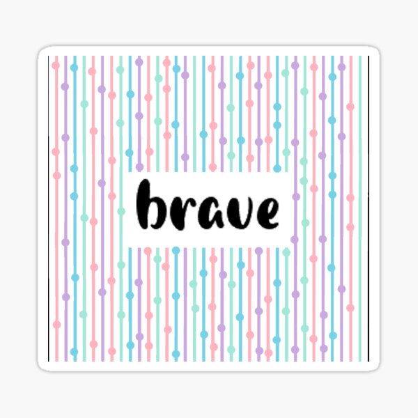 "Brave 1" Sticker for Sale by Taket | Redbubble
