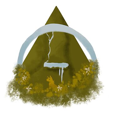 "Mountain Therian Symbol (Transparent)" Sticker for Sale by rivenrin ...