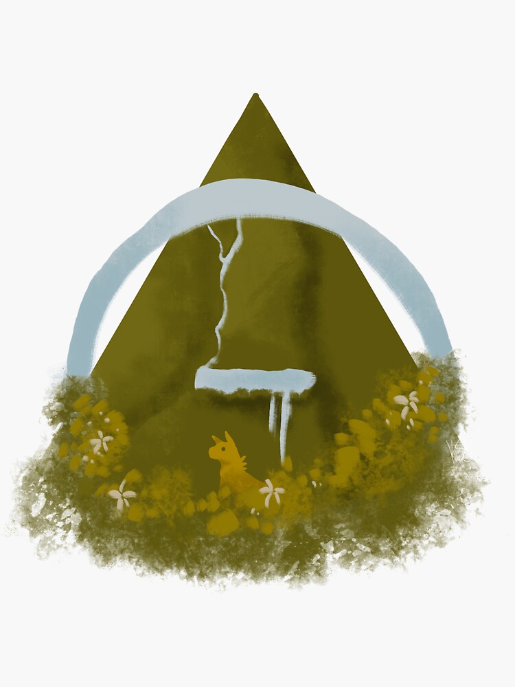 "Mountain Therian Symbol (Transparent)" Sticker for Sale by rivenrin ...