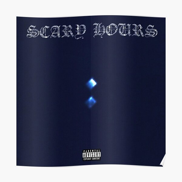 "Scary Hours 2 - Drake Album Cover" Poster for Sale by parkerku | Redbubble
