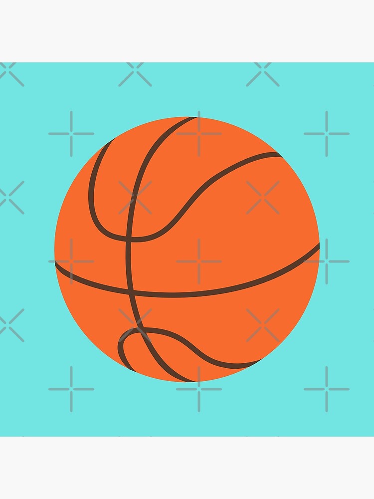 "basketball ball sticker pack" Poster for Sale by Outzy | Redbubble