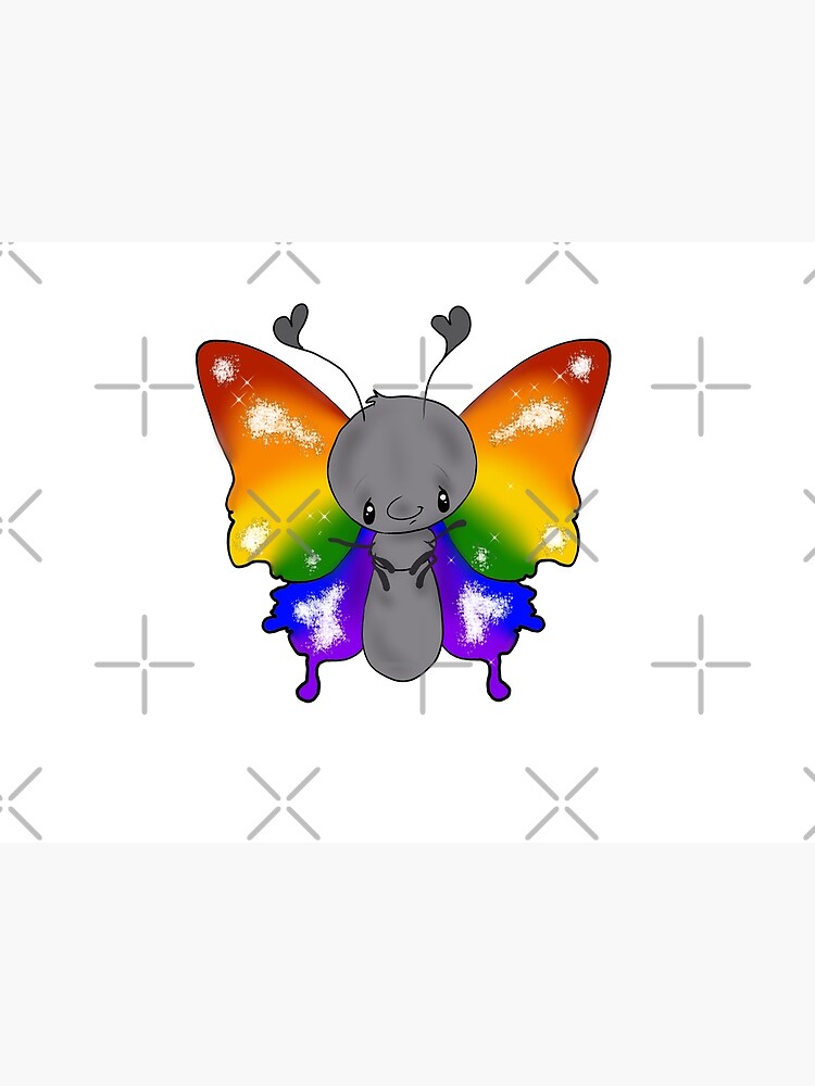"Pride Butterfly" Poster for Sale by FickleandFancy | Redbubble