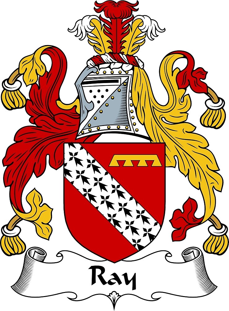 "Ray Coat of Arms / Ray Family Crest" by ScotlandForever | Redbubble