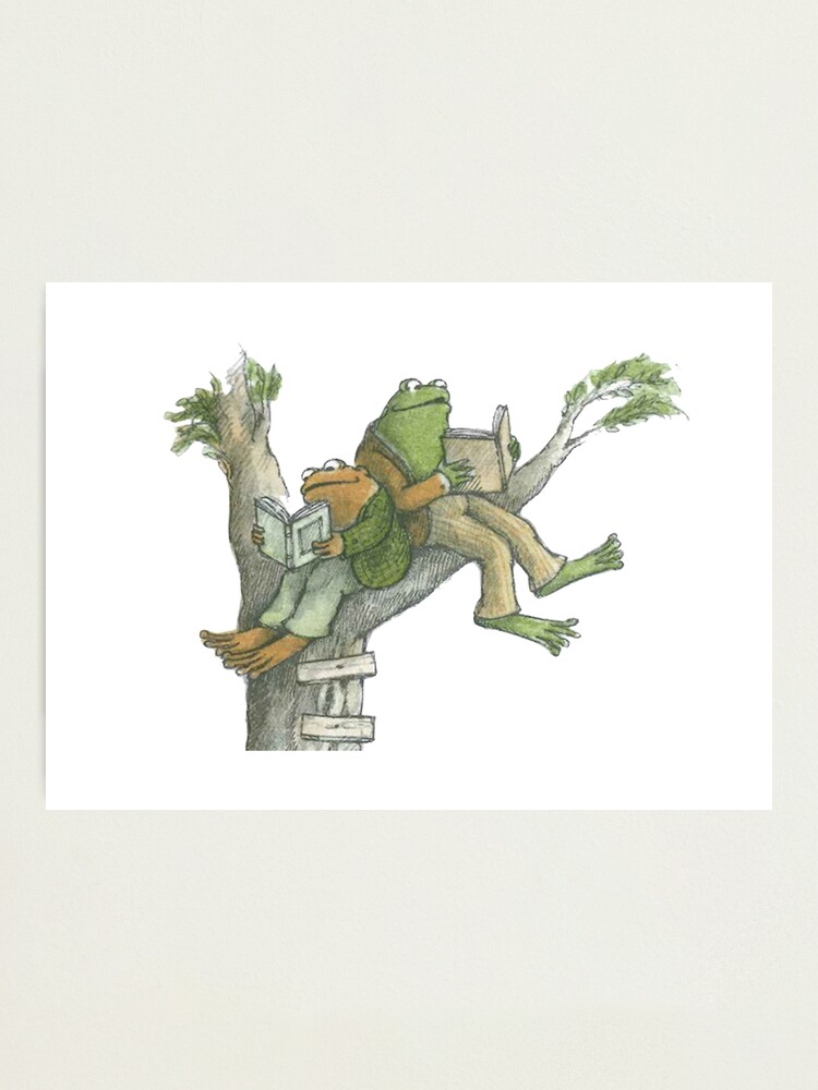 "Frog and Toad reading in tree" Photographic Print for Sale by jakealy ...