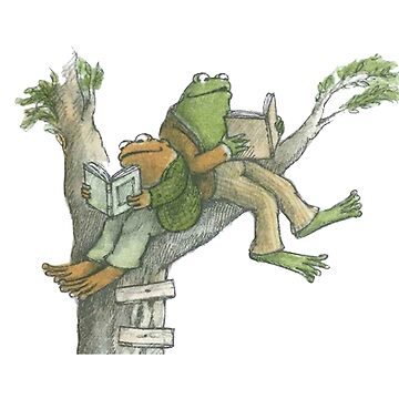 "Frog and Toad reading in tree" Photographic Print for Sale by jakealy ...