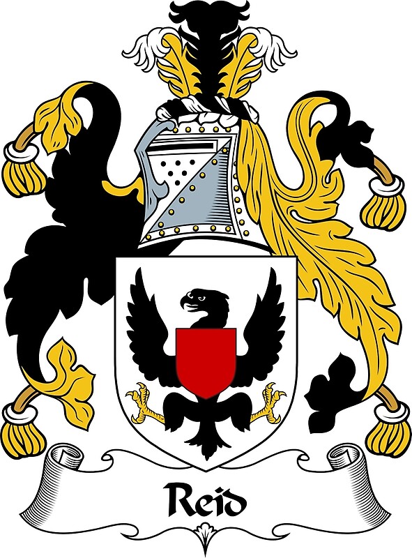 "Reid Coat of Arms / Reid Family Crest" by ScotlandForever | Redbubble