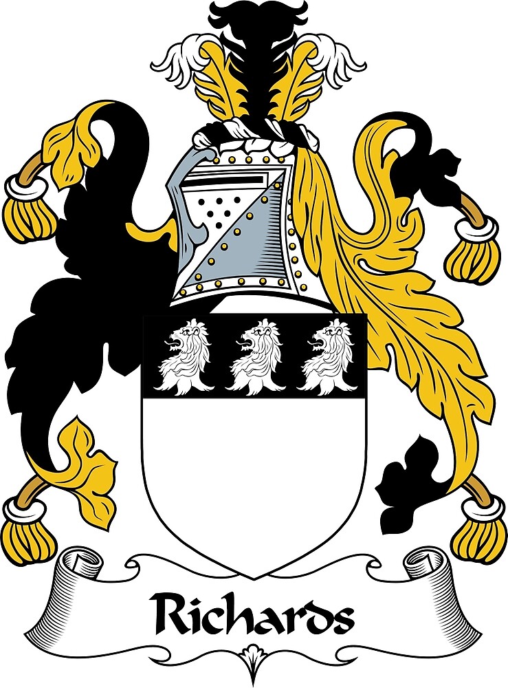 "Richards Coat of Arms / Richards Family Crest" by ScotlandForever ...