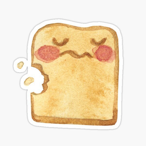 "Feeling Crumby" Sticker for Sale by CleoLant | Redbubble