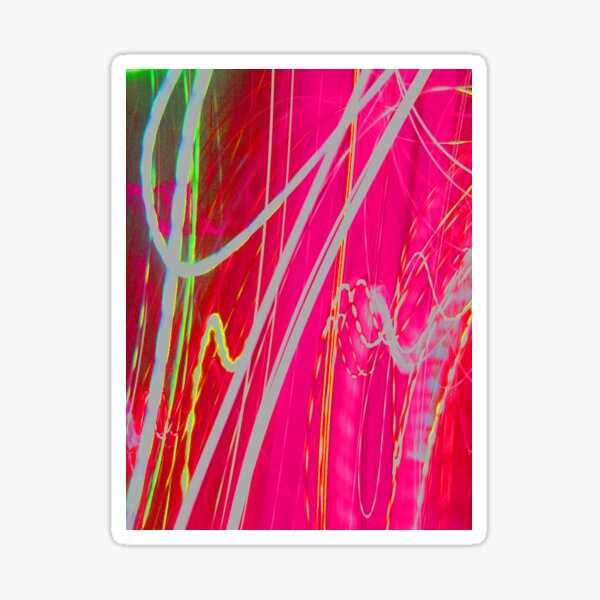 "Pink Resilience" Sticker by Cuyril | Redbubble