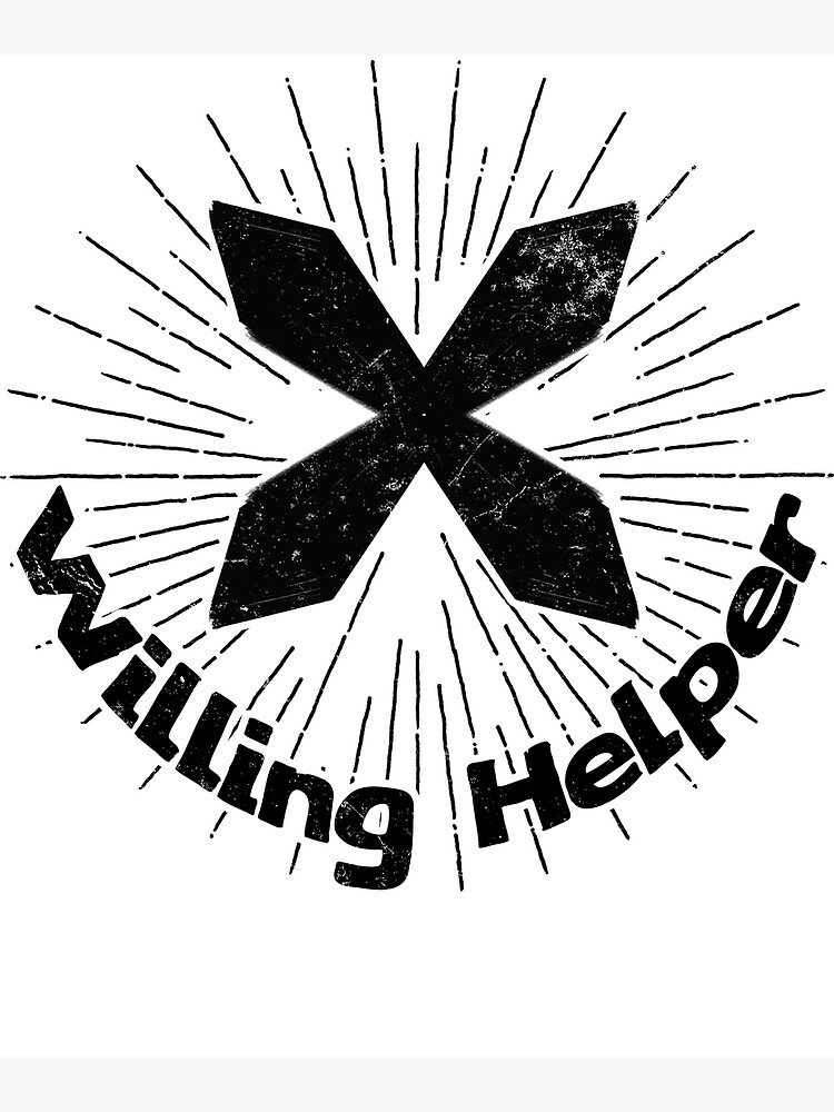 Póster «Símbolo de Adinkra del ayudante dispuesto de Baofo Ye Na» de ...