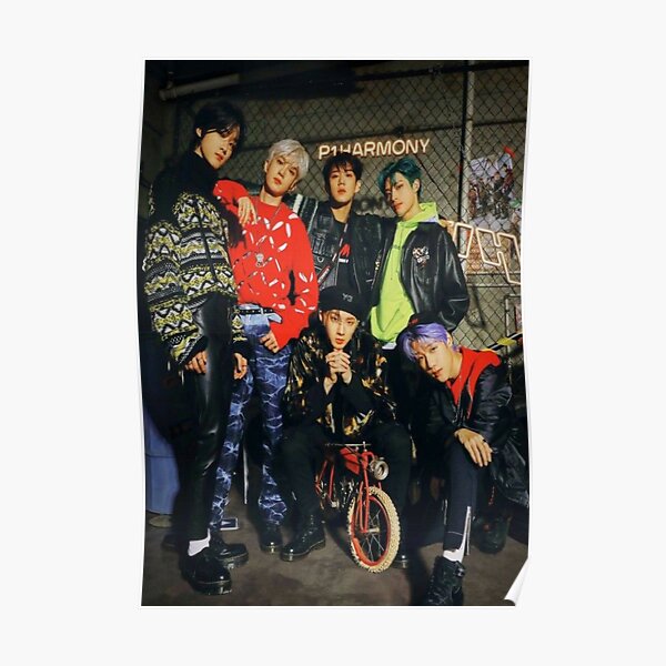 "P1Harmony " Poster for Sale by cactusjacks | Redbubble