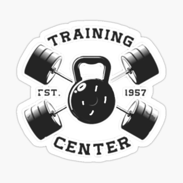 "training center..." Sticker by K----M | Redbubble