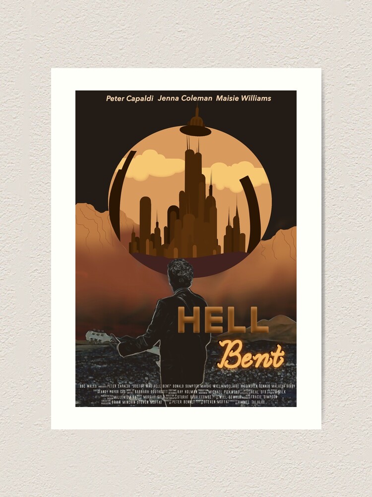 "Hell Bent Fan-Made Poster" Art Print by cvpvldi | Redbubble