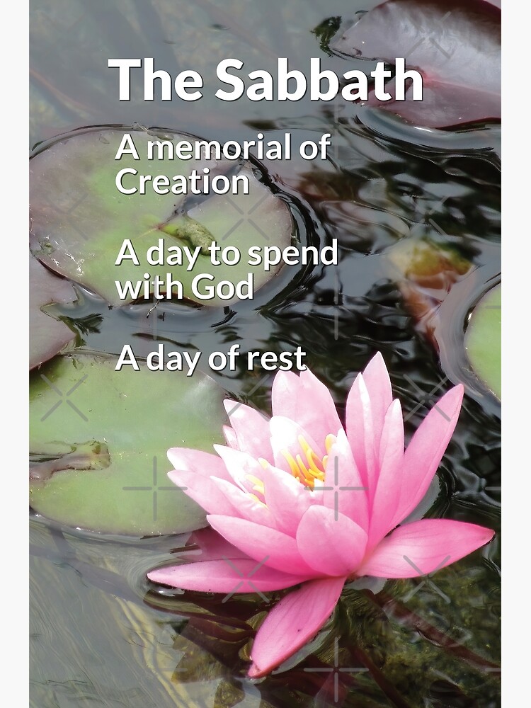 "The Sabbath - The Meaning Of The Sabbath - Bible" Art Print for Sale ...