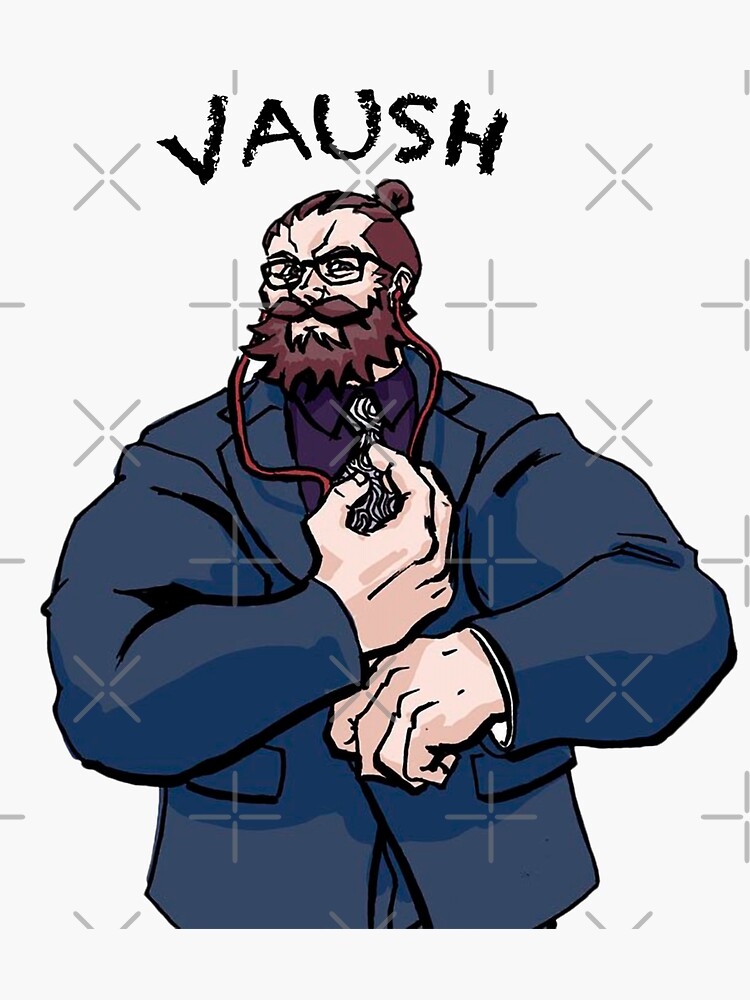 "Vaush" Sticker for Sale by xojiakbar4494 | Redbubble