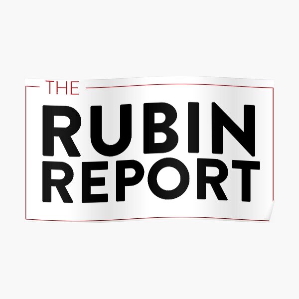 "The Rubin Report" Poster by kronotic | Redbubble