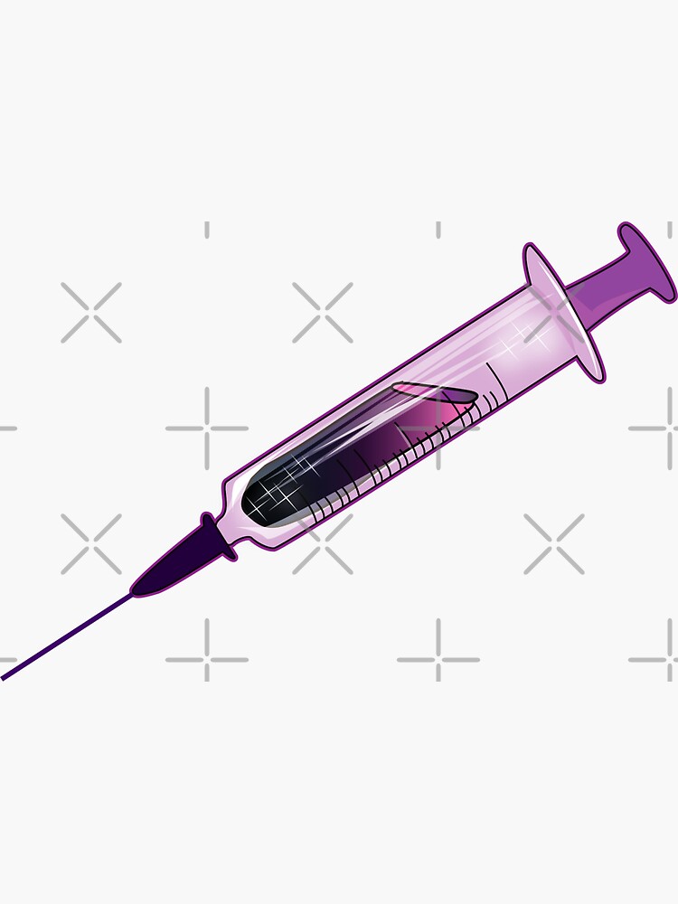 "Syringe" Sticker for Sale by Bossin | Redbubble