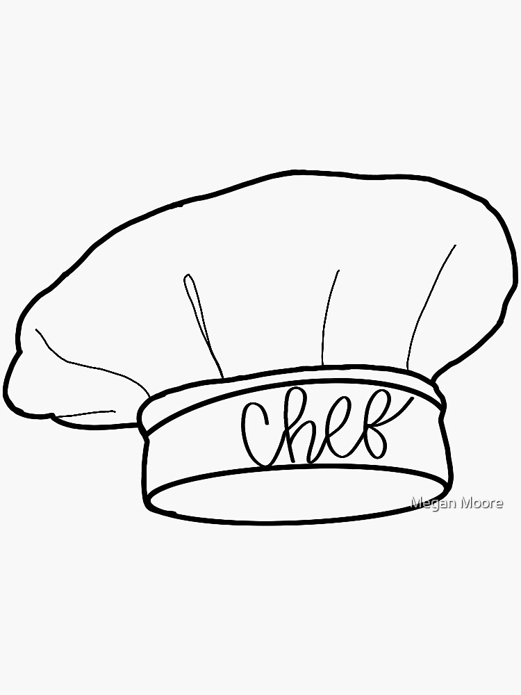 "chef sticker" Sticker for Sale by megannmoore | Redbubble