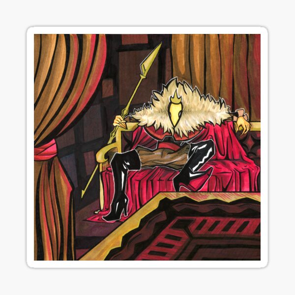 "The King of Flightless Birds" Sticker for Sale by Gretchunk | Redbubble