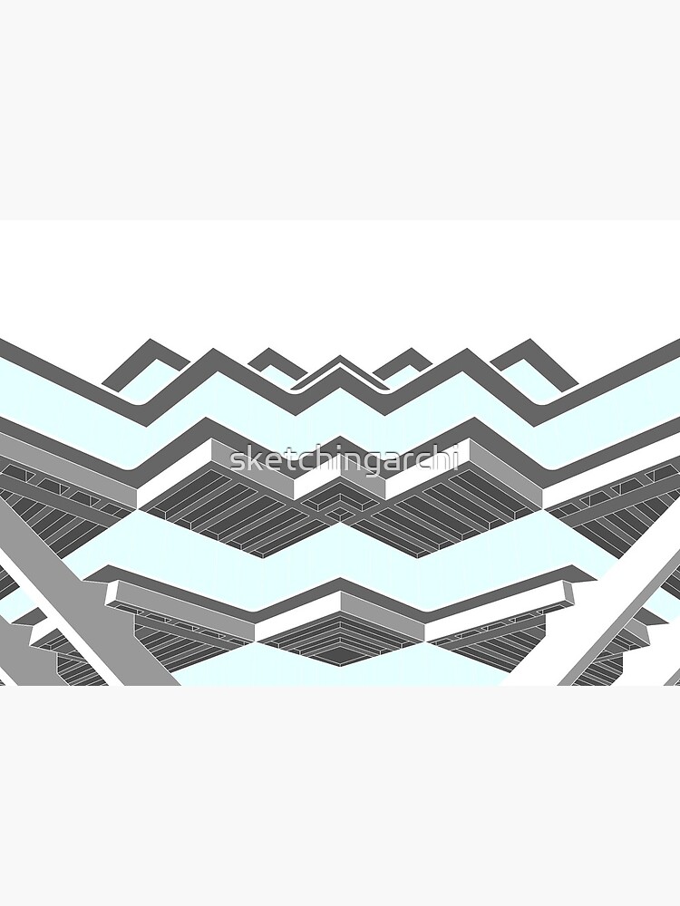 "Geisel Library, Brutalist Print, San Diego, Print, Artwork ...