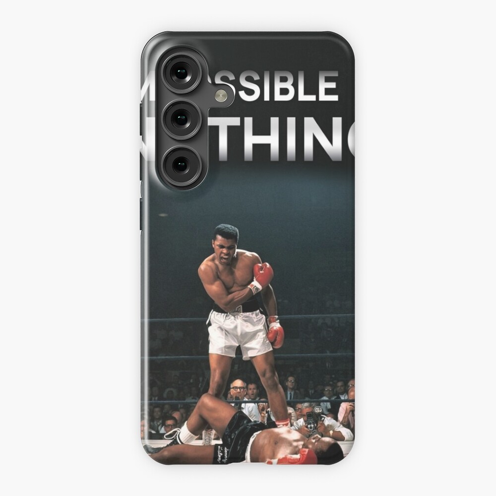 "Impossible is nothing Muhammad Ali Figthing Entrepreneur Canvas ...