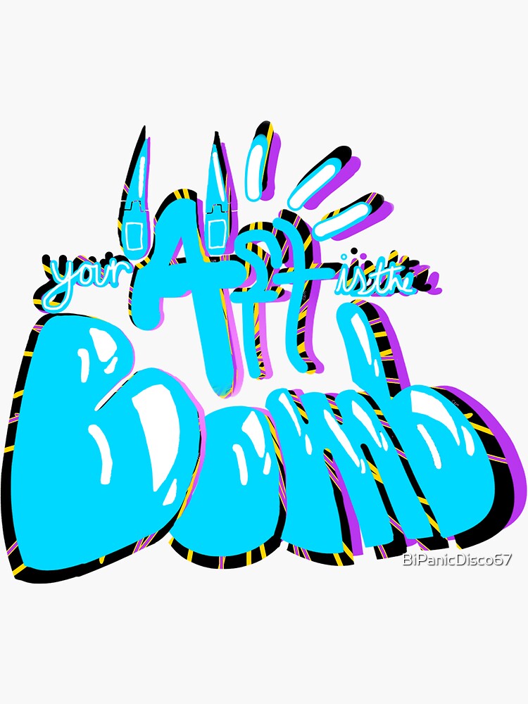 "Your Aft is the Bomb Cygate- STICKER VERSION" Sticker for Sale by ...