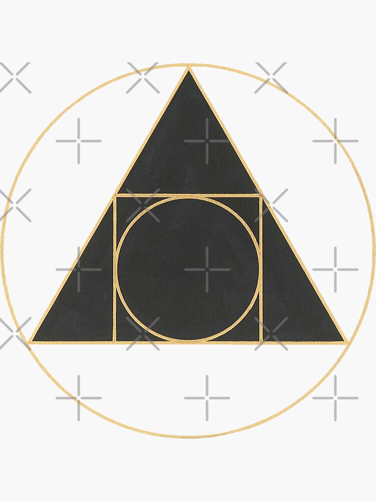 "Magnum Opus (Yellow)" Sticker for Sale by Hagn-Ar | Redbubble