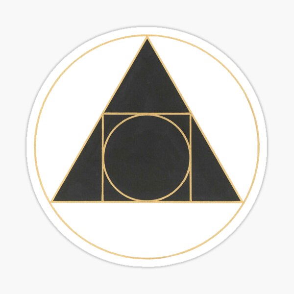 "Magnum Opus (Yellow)" Sticker for Sale by Hagn-Ar | Redbubble
