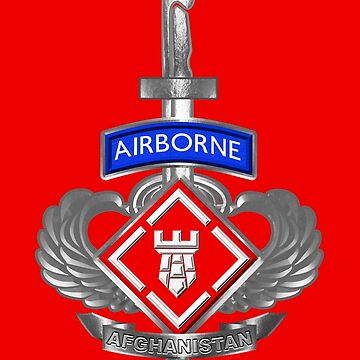 "20th Engineer Brigade “Afghanistan Veteran” " Sticker for Sale by ...