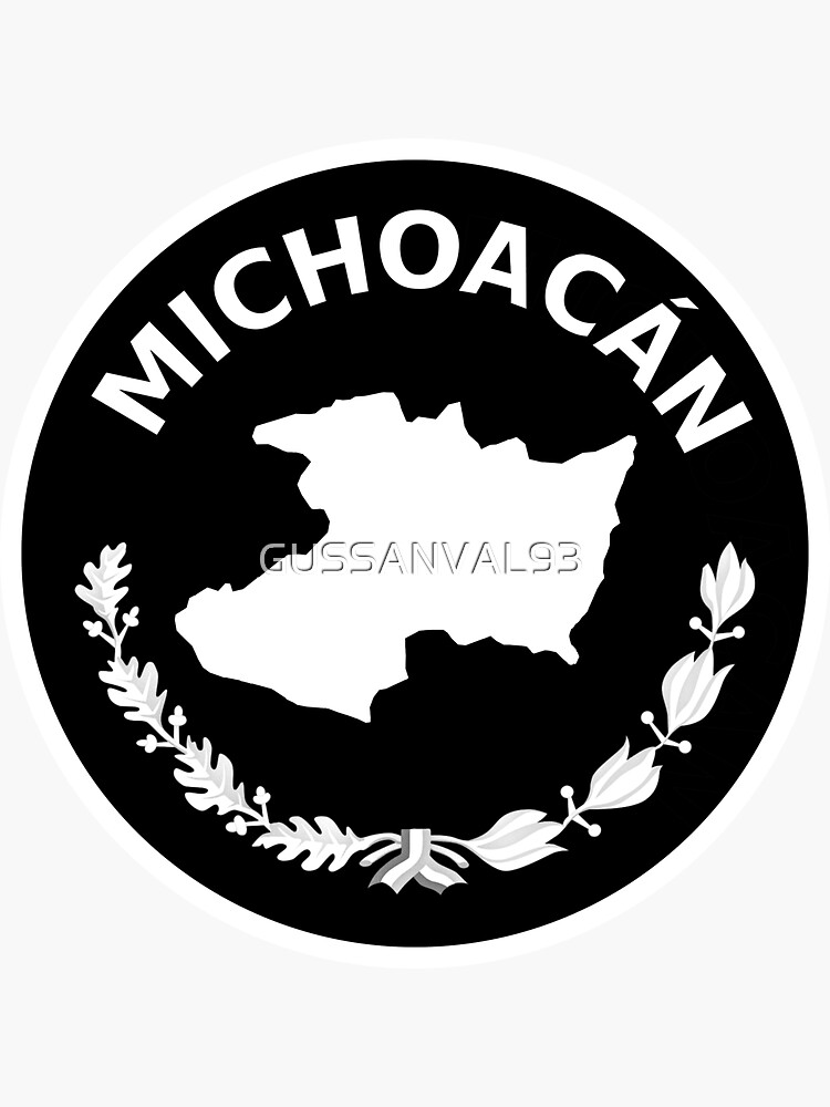 "Michoacan type logo" Sticker by GUSSANVAL93 | Redbubble