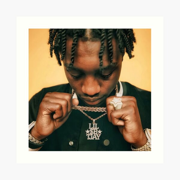 Lil Tjay Rapper Art Prints | Redbubble