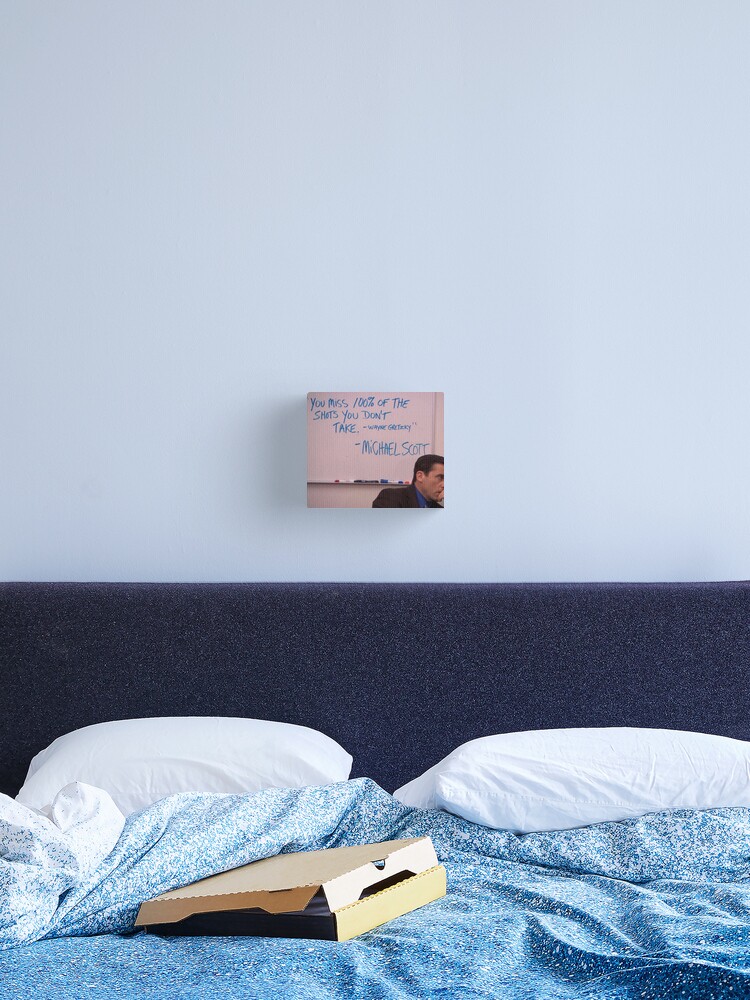 "THE OFFICE MEME MICHAEL SCOTT QUOTE " Canvas Print for Sale by ...