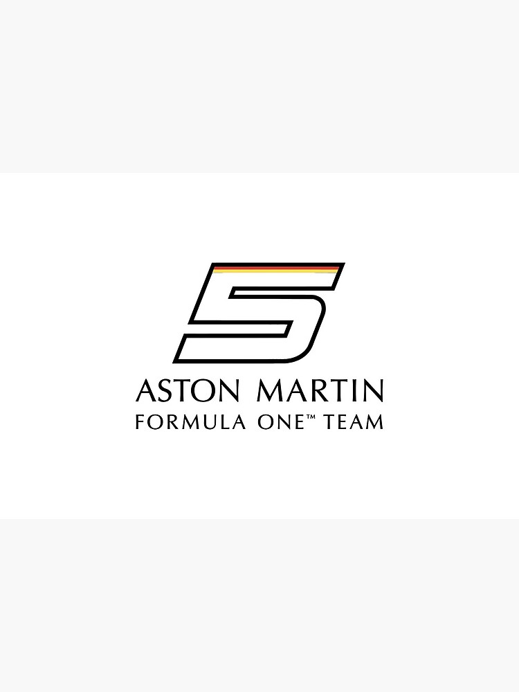 "Sebastian Vettel Aston Martin Formula 1 Logo" Art Print for Sale by ...