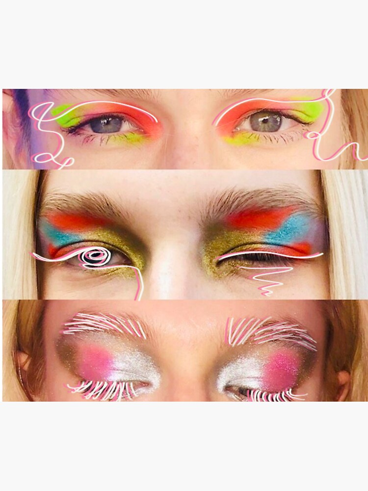 "hunter eye makeup" Sticker for Sale by digitalmadz | Redbubble